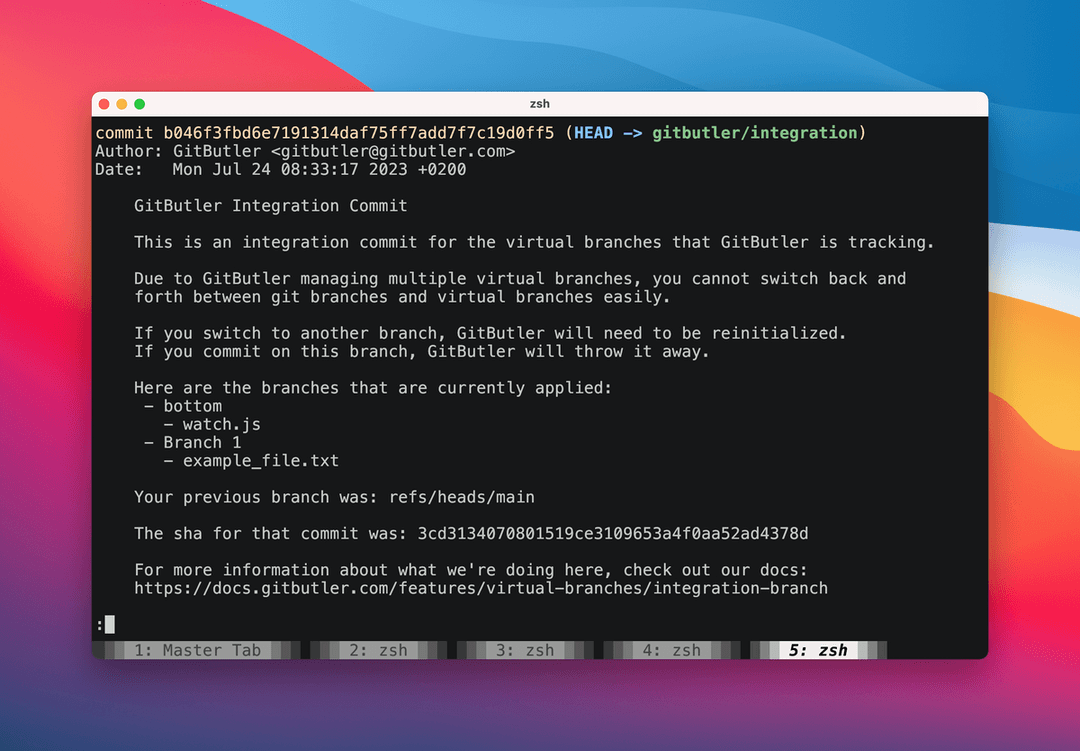 Integration Branches | GitButler Docs