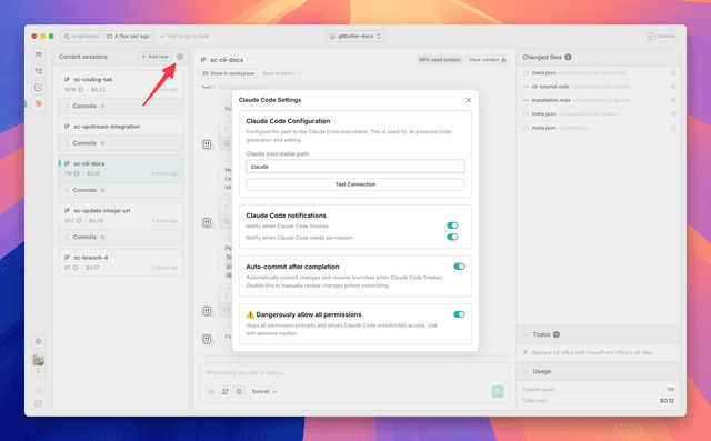 Agents Tab | GitButler Docs